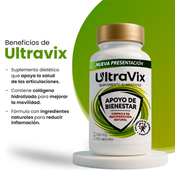 Ultravix 30 cápsulasMovilidad | Soporte articular – FitLife México